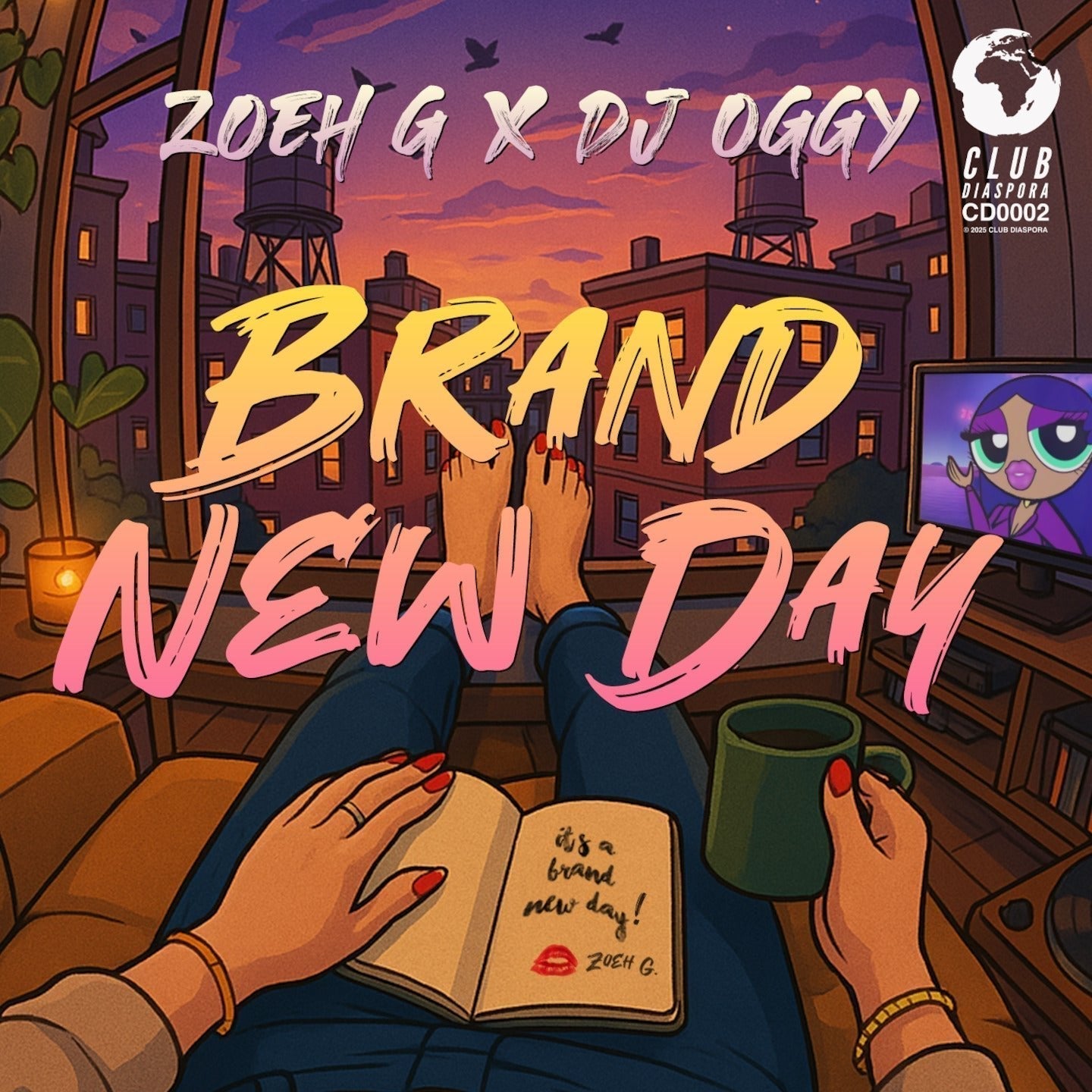 Zoeh G X DJ Oggy - Brand New Day | Club Diaspora Music